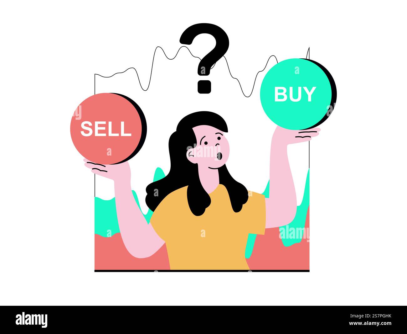 Trading decision Cut Out Stock Images & Pictures - Alamy