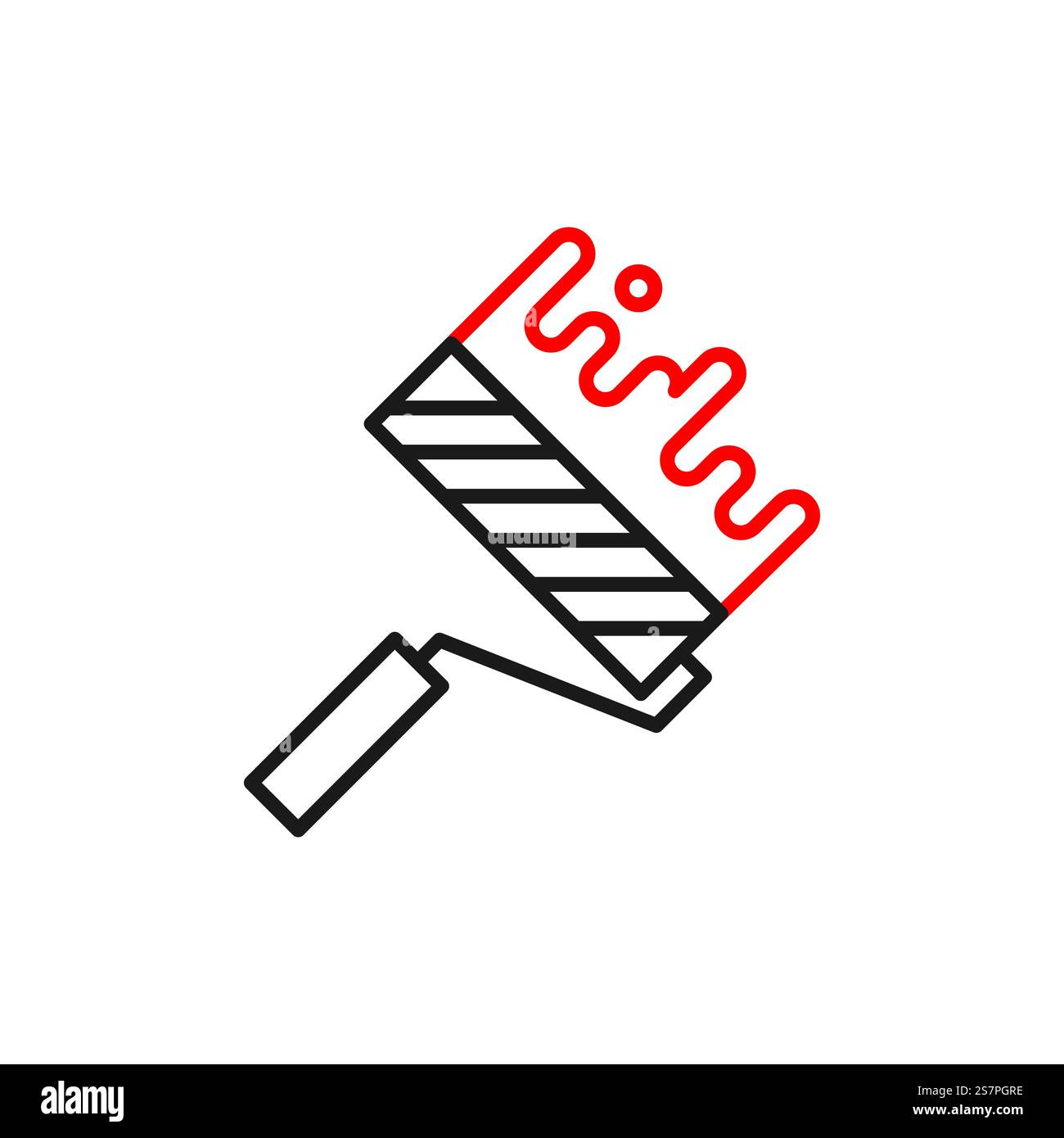Stipple brushes Stock Vector Images - Alamy