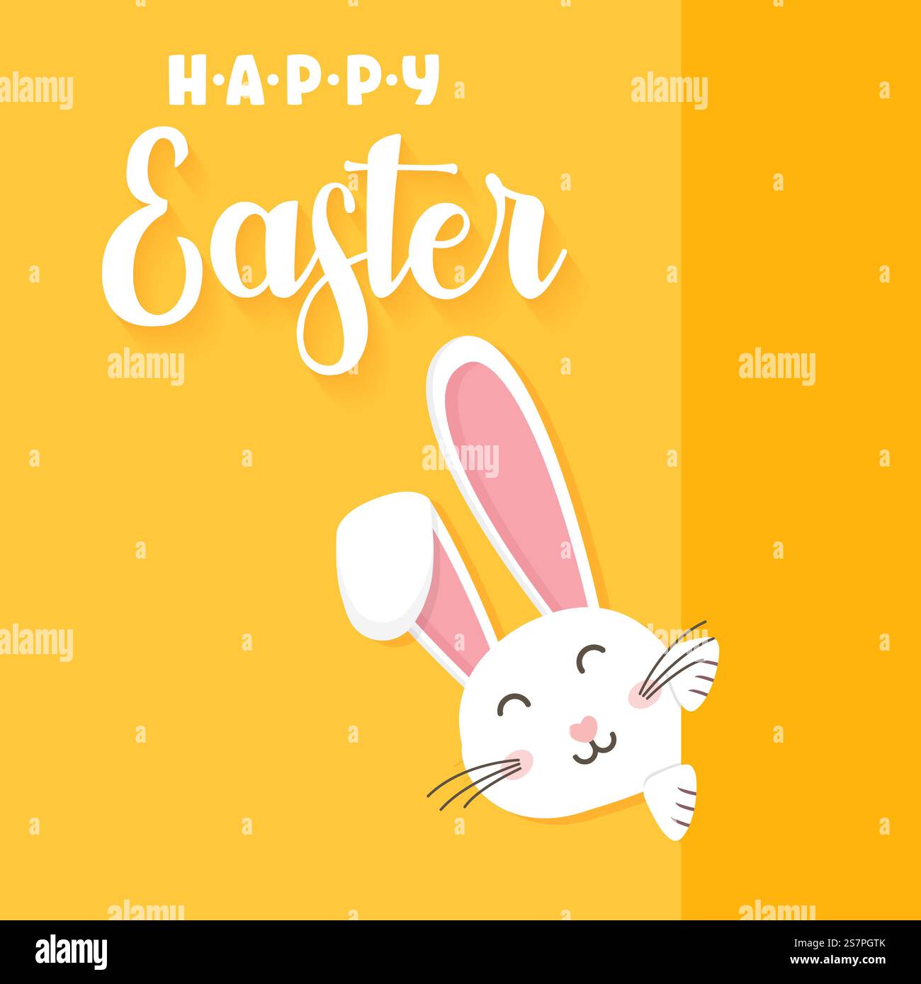 Easter rabbit, easter Bunny. Vector illustration Stock Vector Image ...