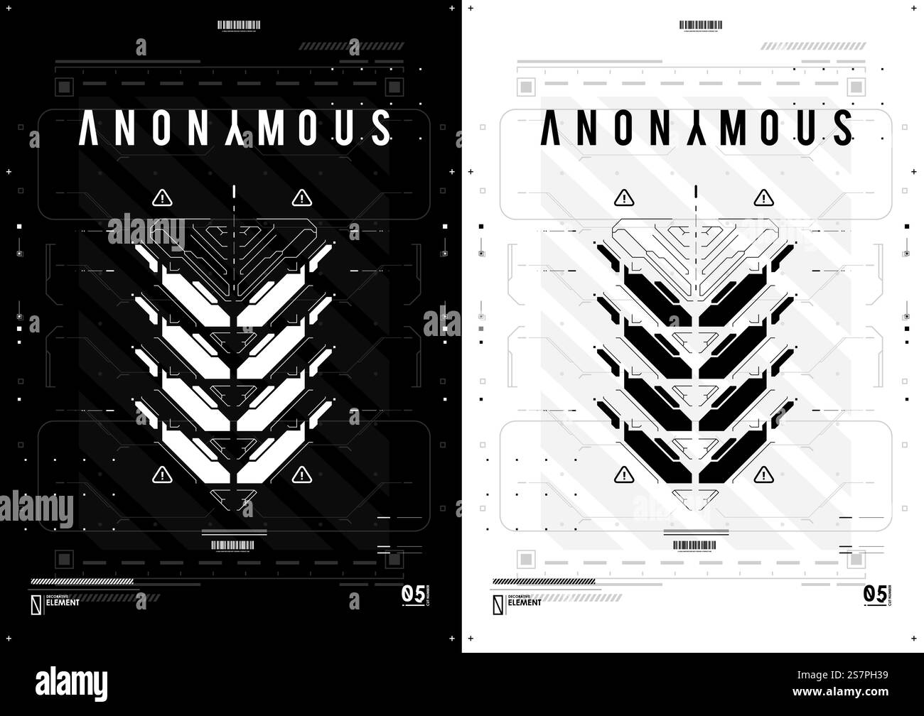 Cyber culture, Cyberpunk futuristic poster. programming and virtual ...