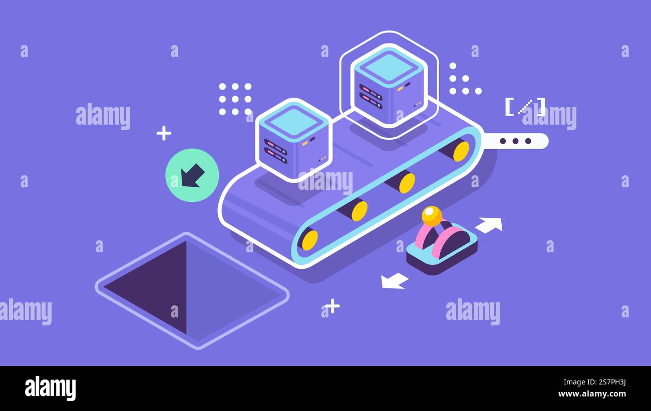 Open Source Vector Illustration Programming Language Concept Developer Protocol Platform