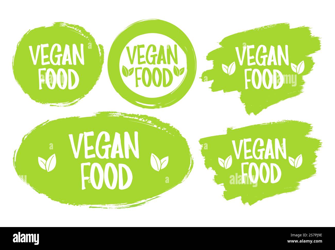 Vegan food. stamp. sticker Vector illustration Stock Vector Image & Art ...