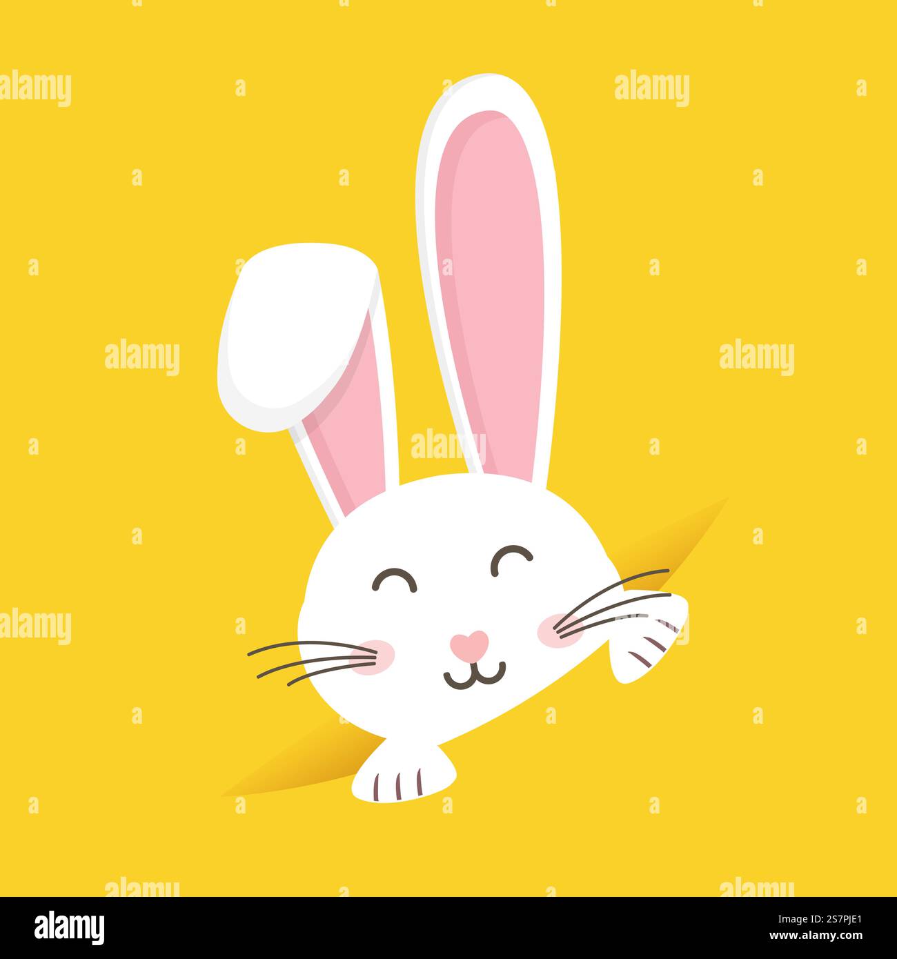 Easter rabbit, easter Bunny. Vector illustration Stock Vector Image ...