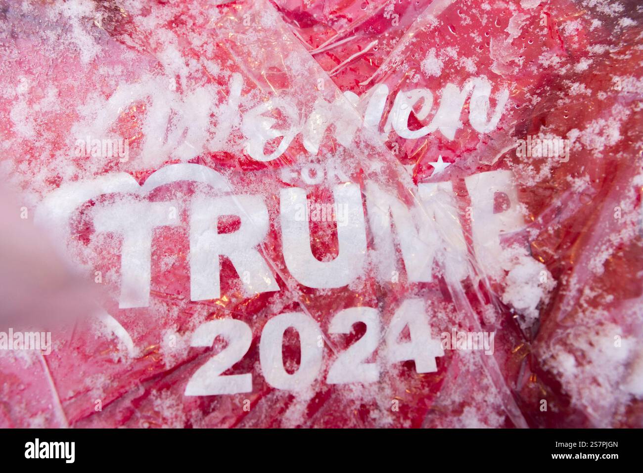 A t-shirt is seen while Donald Trump supporters gather at the Capital ...