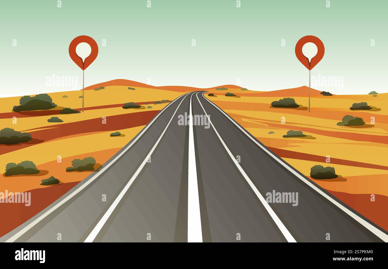 Road Trip infinity, Landscape travel, Pave the Route, location ...