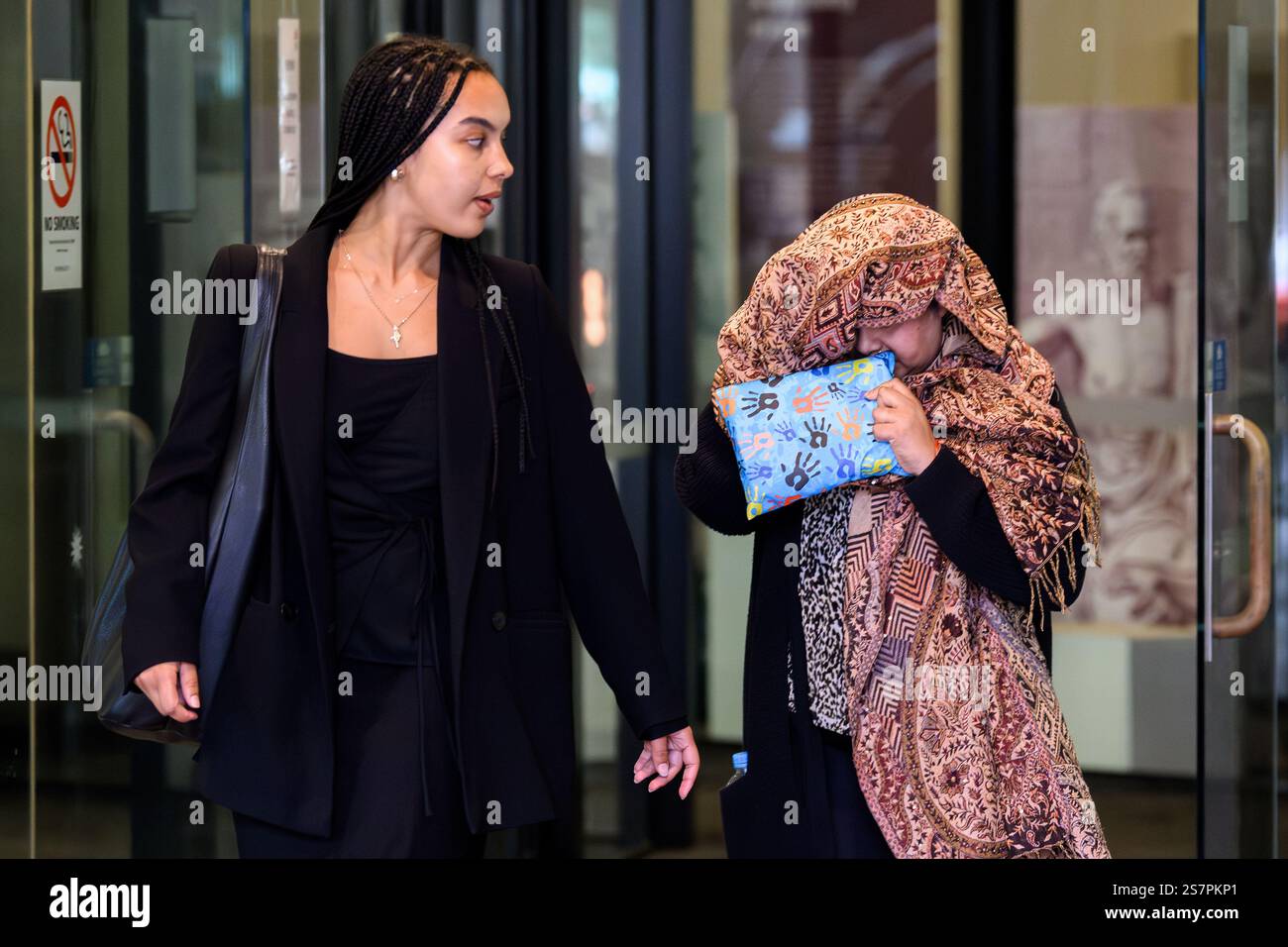 Sydney, Australia. 20th Jan, 2025. Monika Singh departs at the Downing ...