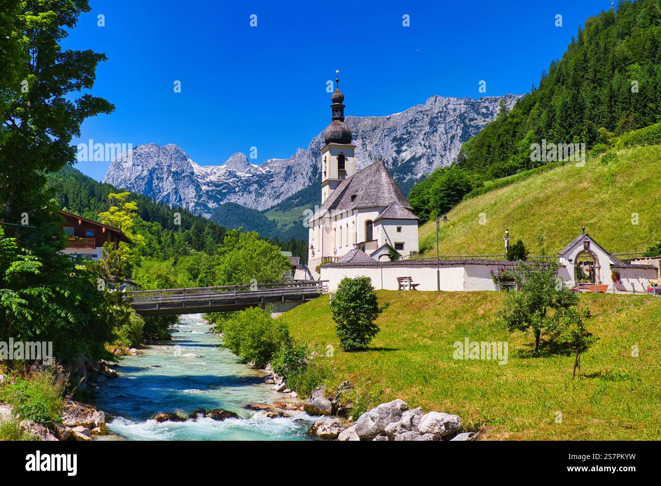 Parish st sebastian ramsau hi-res stock photography and images - Alamy