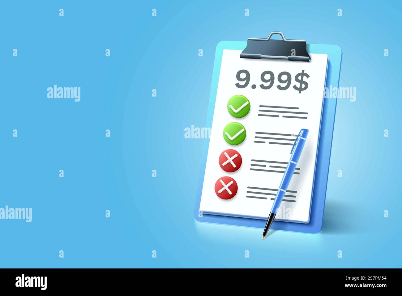 Clipboard plan tariff paper hi-res stock photography and images - Alamy