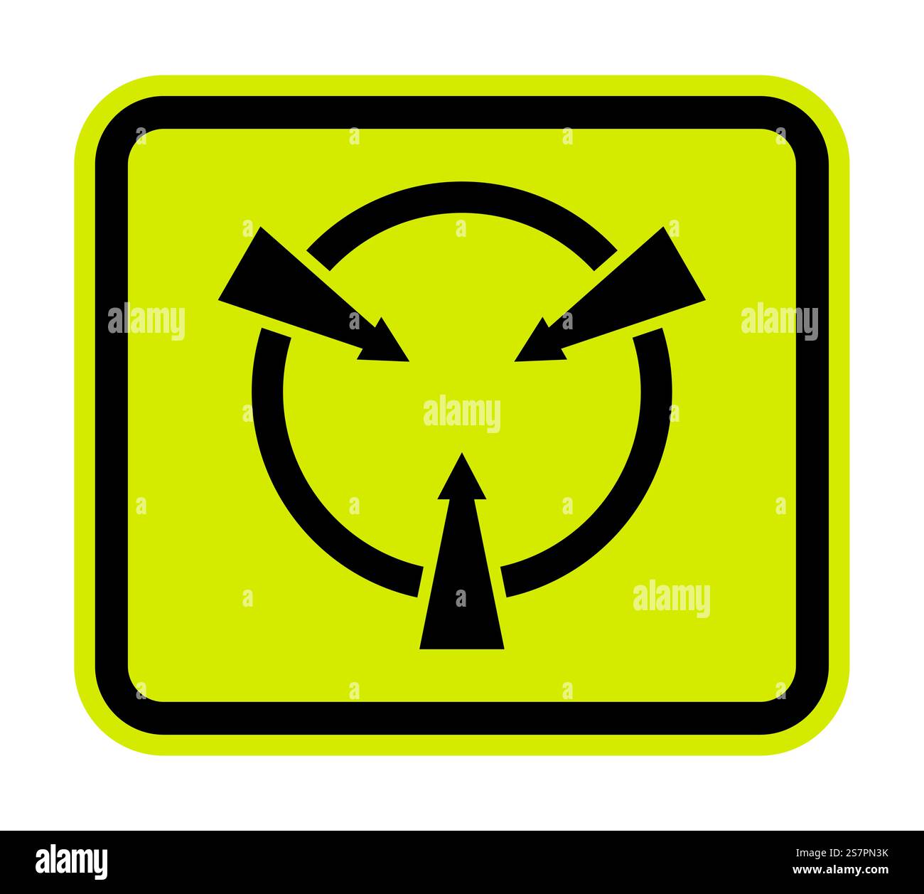 Circular Sign Static Device Symbol Stock Vector Image & Art - Alamy