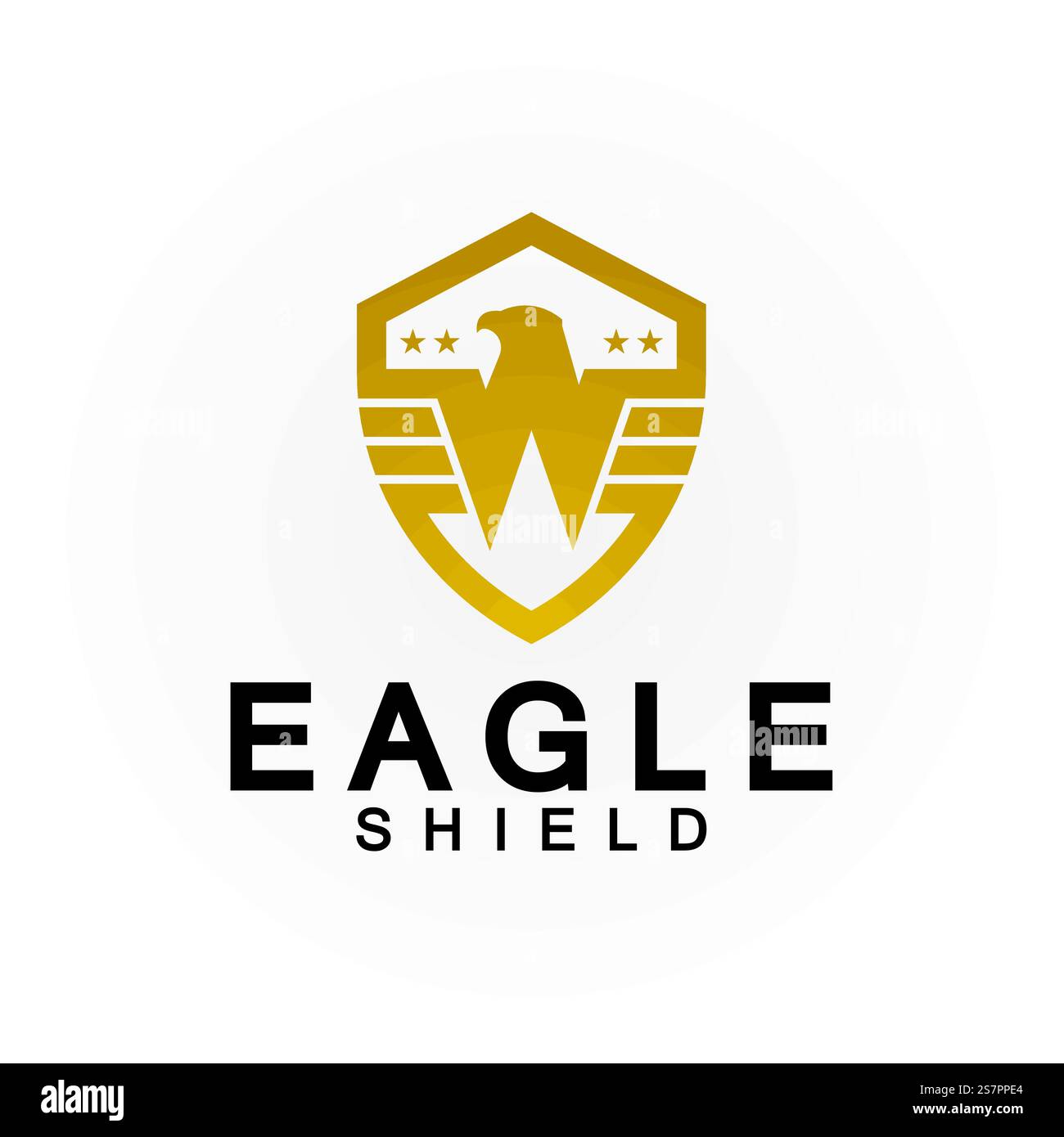 Eagle shield logo design, hawk head vector emblem logo element, bird ...