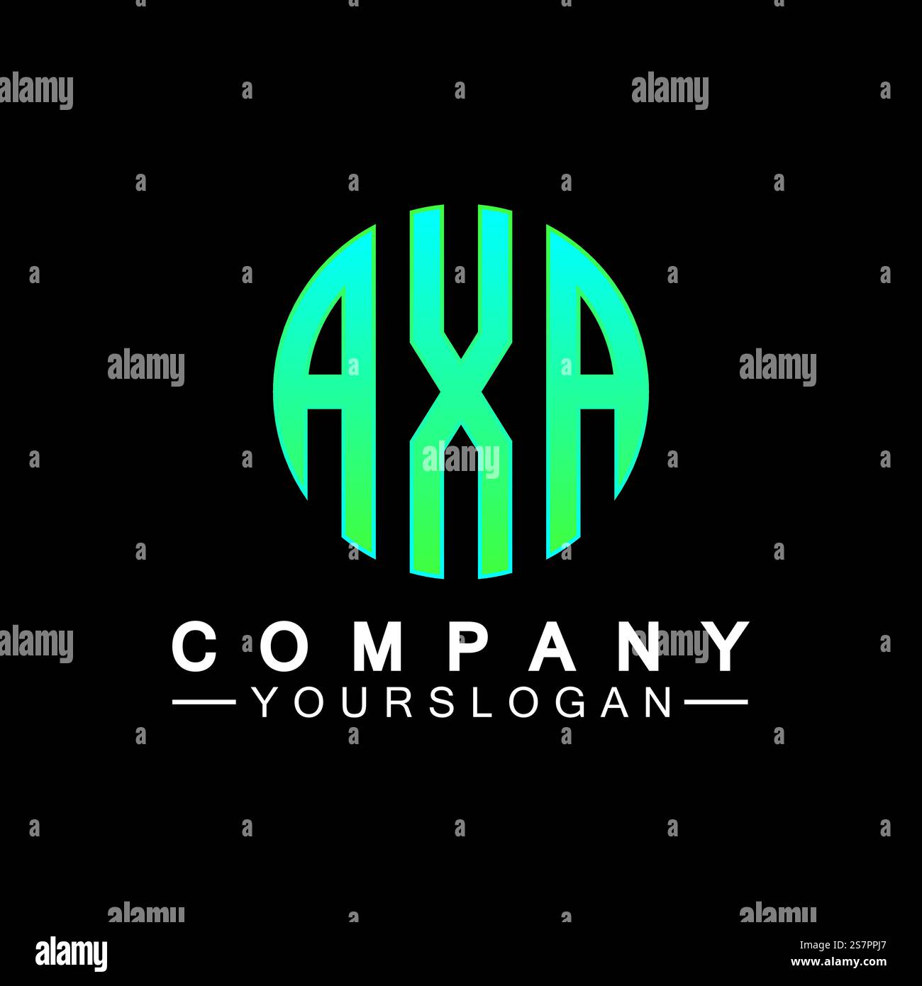 Axa logo design hi-res stock photography and images - Alamy