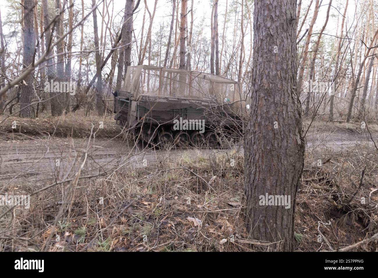 Ukraine. 19th Jan, 2025. M113 Bradley armored personnel carrier in ...