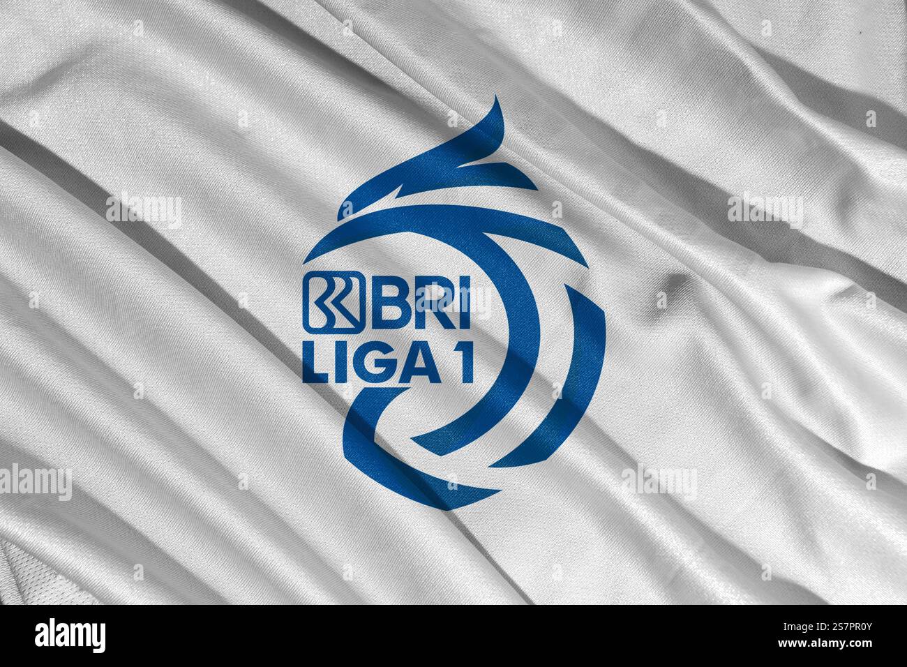pringsewu, lampung; January 20, 2025; Indonesian League1 flag logo with ...