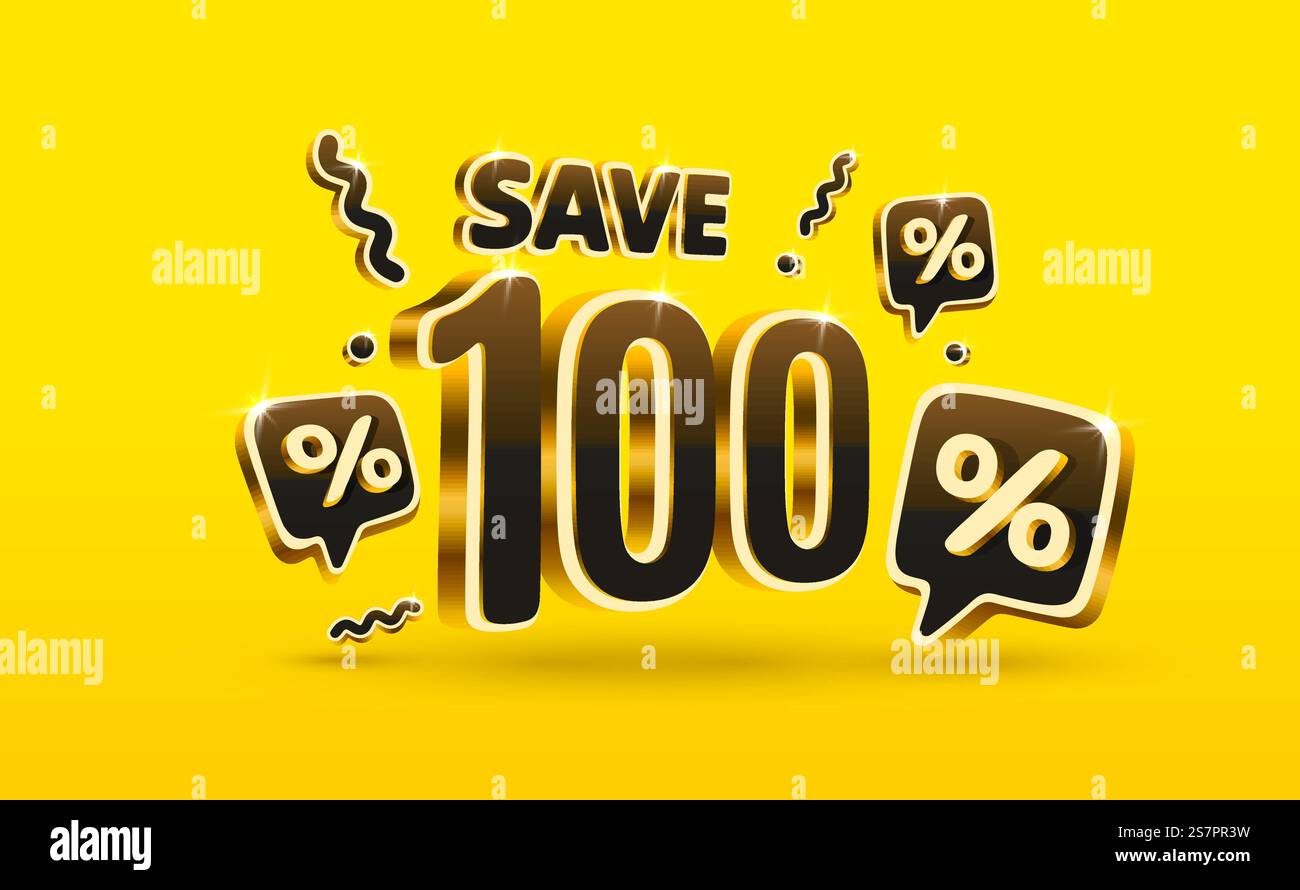 100 off Stock Vector Images - Alamy