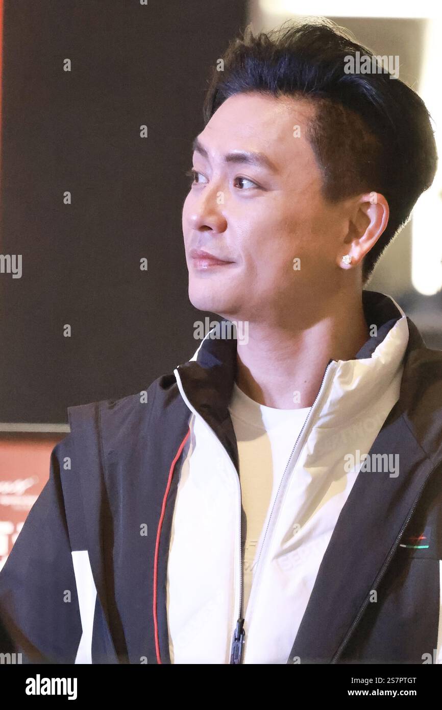 Hong Kong actor, singer, and entrepreneur Bosco Wong attends an ...