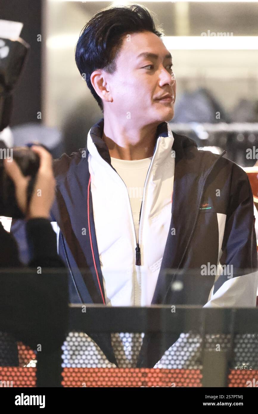 Hong Kong actor, singer, and entrepreneur Bosco Wong attends an ...