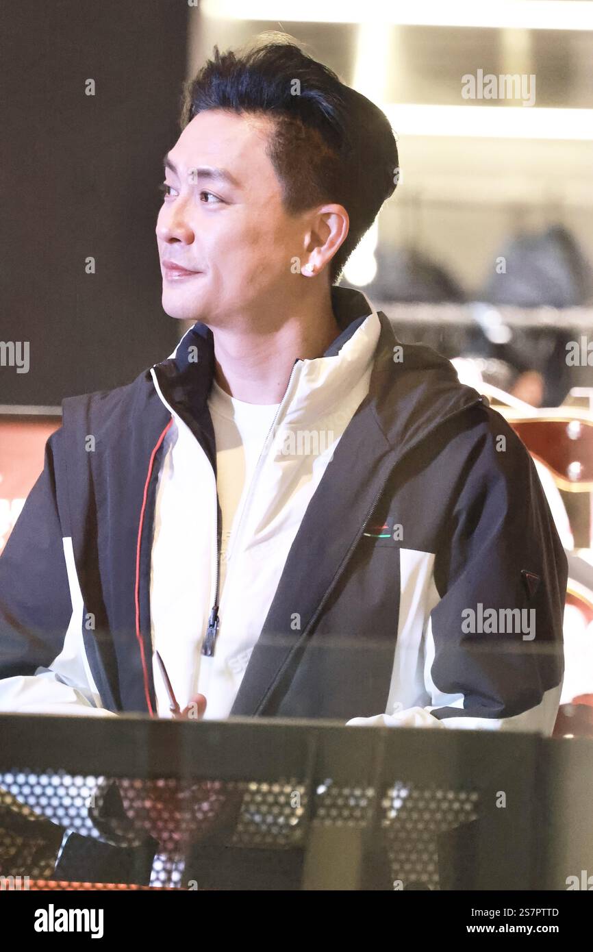 Hong Kong actor, singer, and entrepreneur Bosco Wong attends an ...