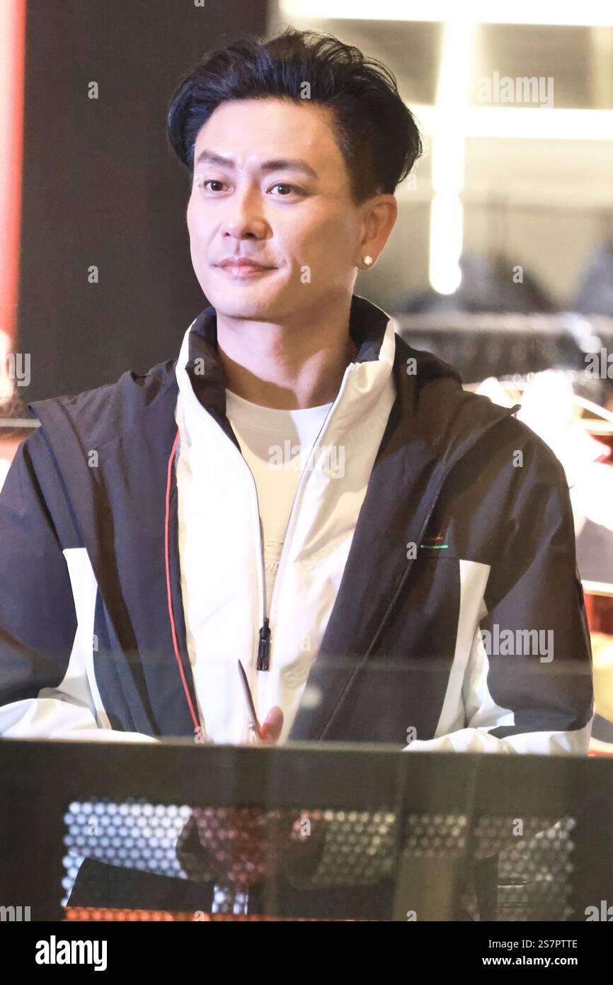 Hong Kong actor, singer, and entrepreneur Bosco Wong attends an ...