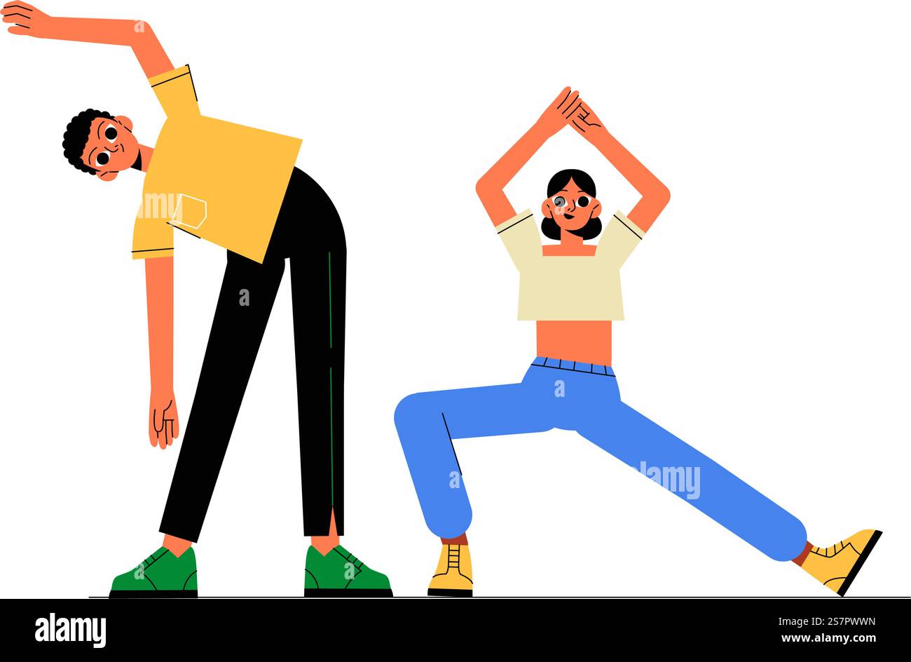 Healthy living male Stock Vector Images - Alamy