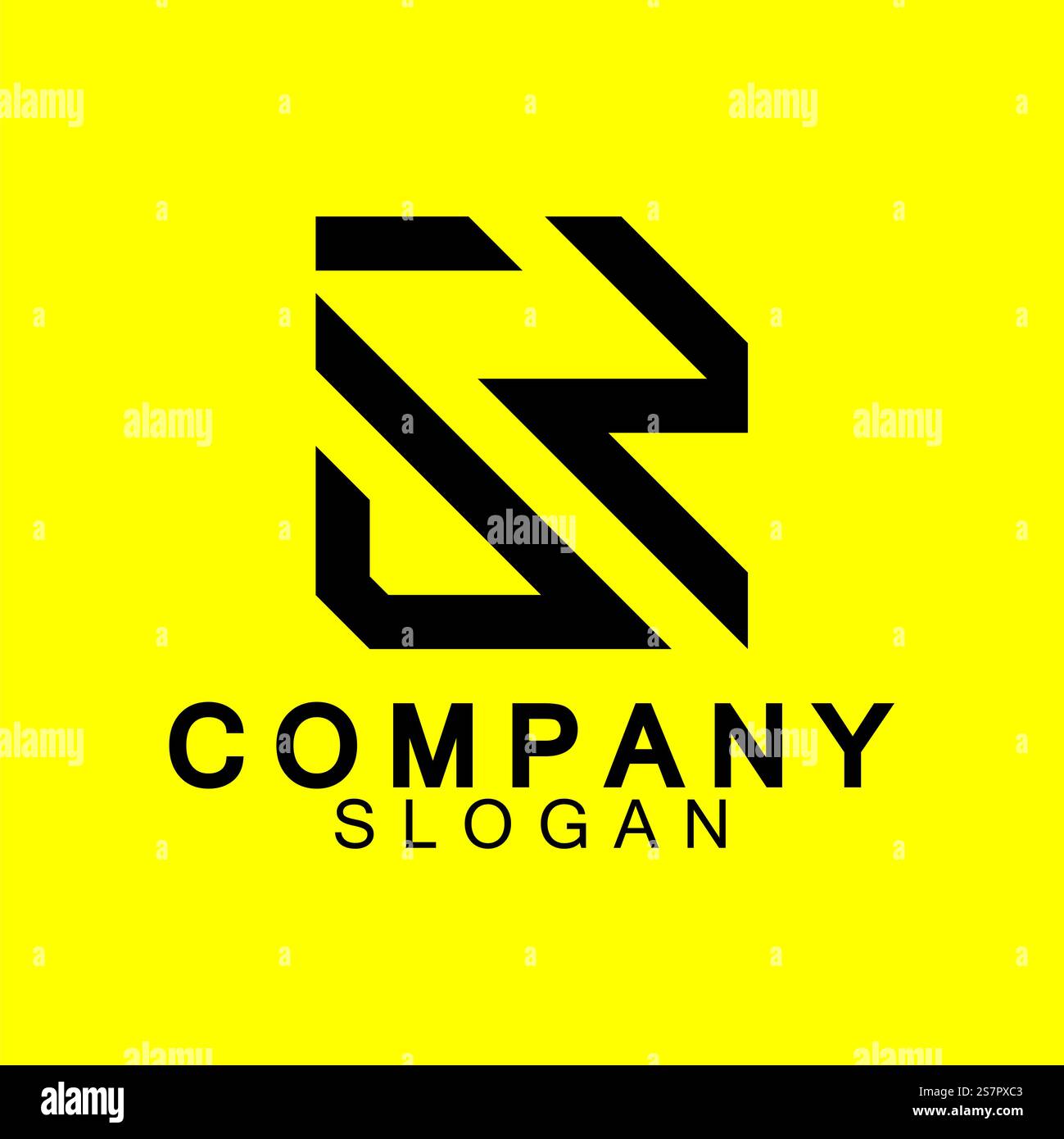 Alphabet letters Initials Monogram logo SR or RS icon design Stock ...