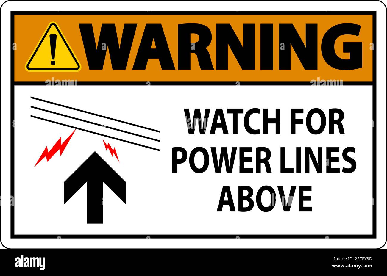 Platform warning sign Stock Vector Images - Alamy