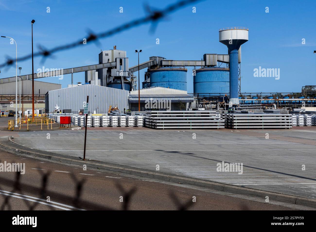 Newcastle, Australia. 20th Jan, 2025. Tomago Aluminium in Tomago, NSW ...
