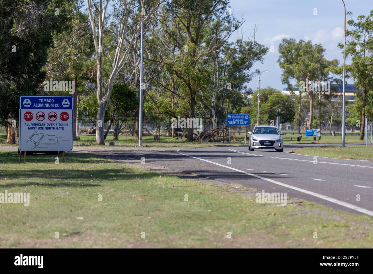 Newcastle, Australia. 20th Jan, 2025. Tomago Aluminium in Tomago, NSW ...
