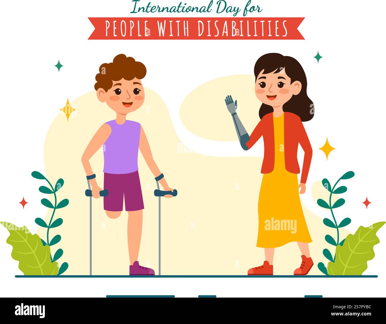 International Day for People with Disability Vector Design Illustration ...