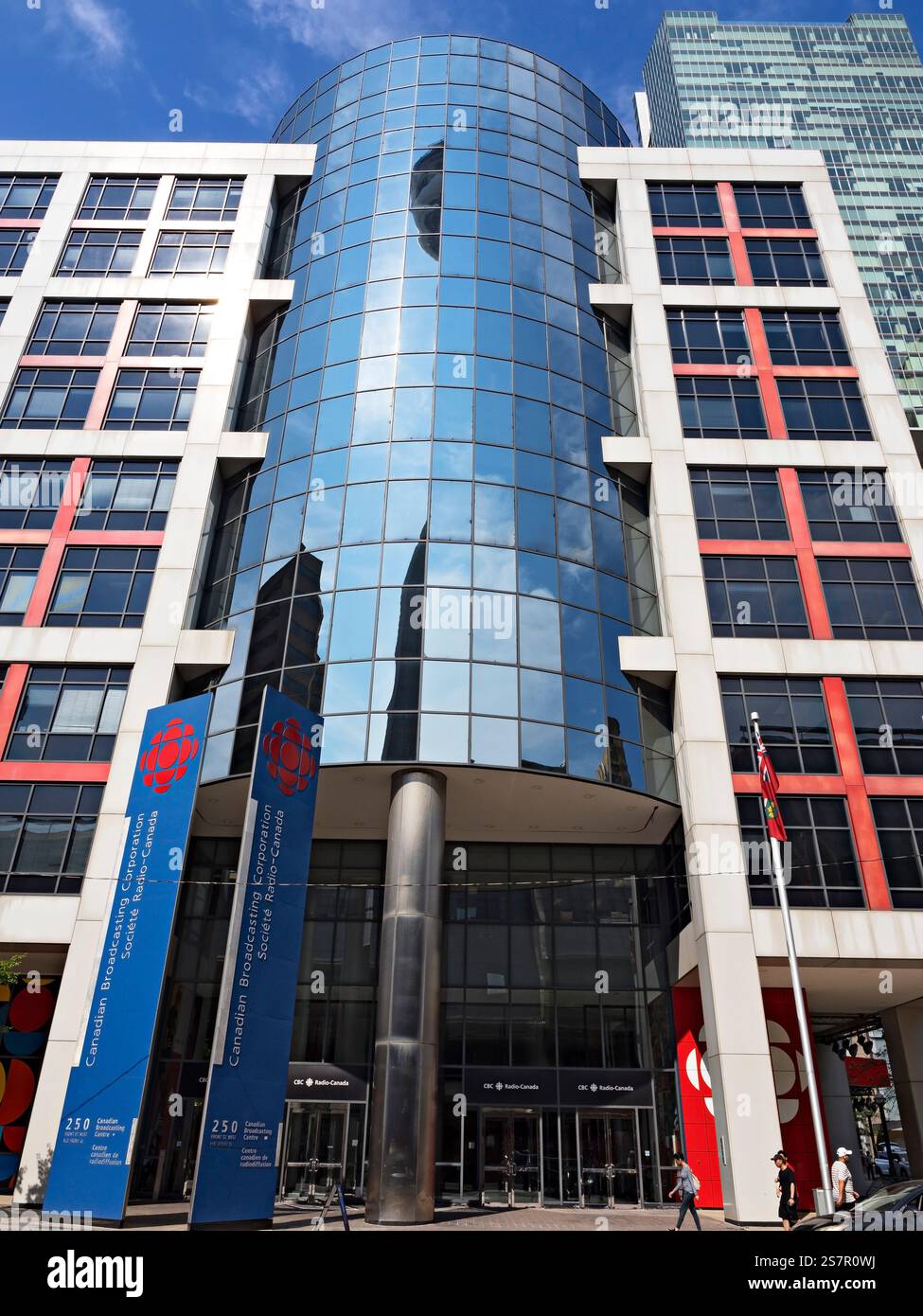 Toronto Canada / The Canadian Broadcasting Centre in Downtown Toronto ...