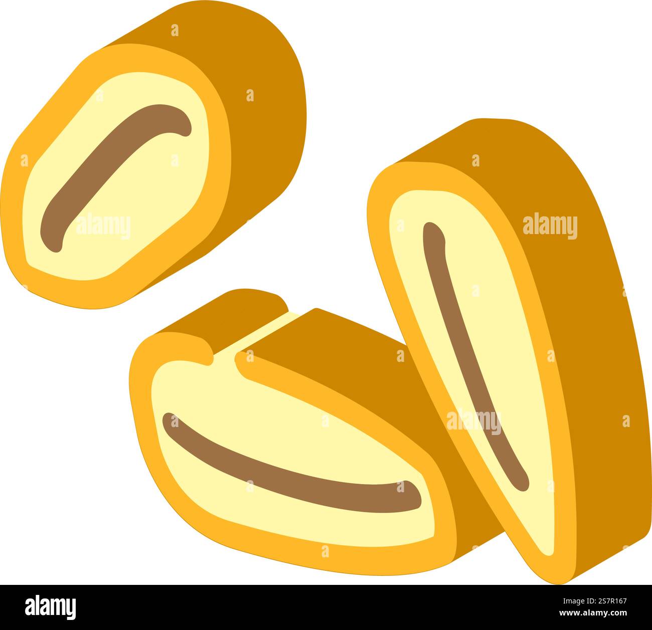 barley grain peeled isometric icon vector. barley grain peeled sign ...