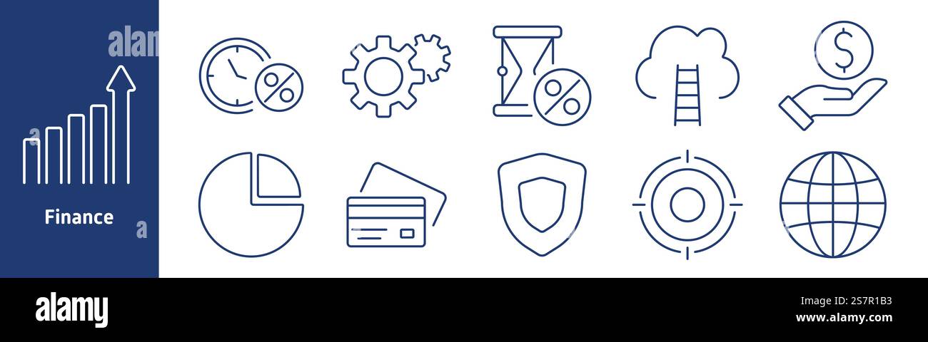 Internet set icon. Hand gesture, wireless issues, file folders, settings, gear, network map ...