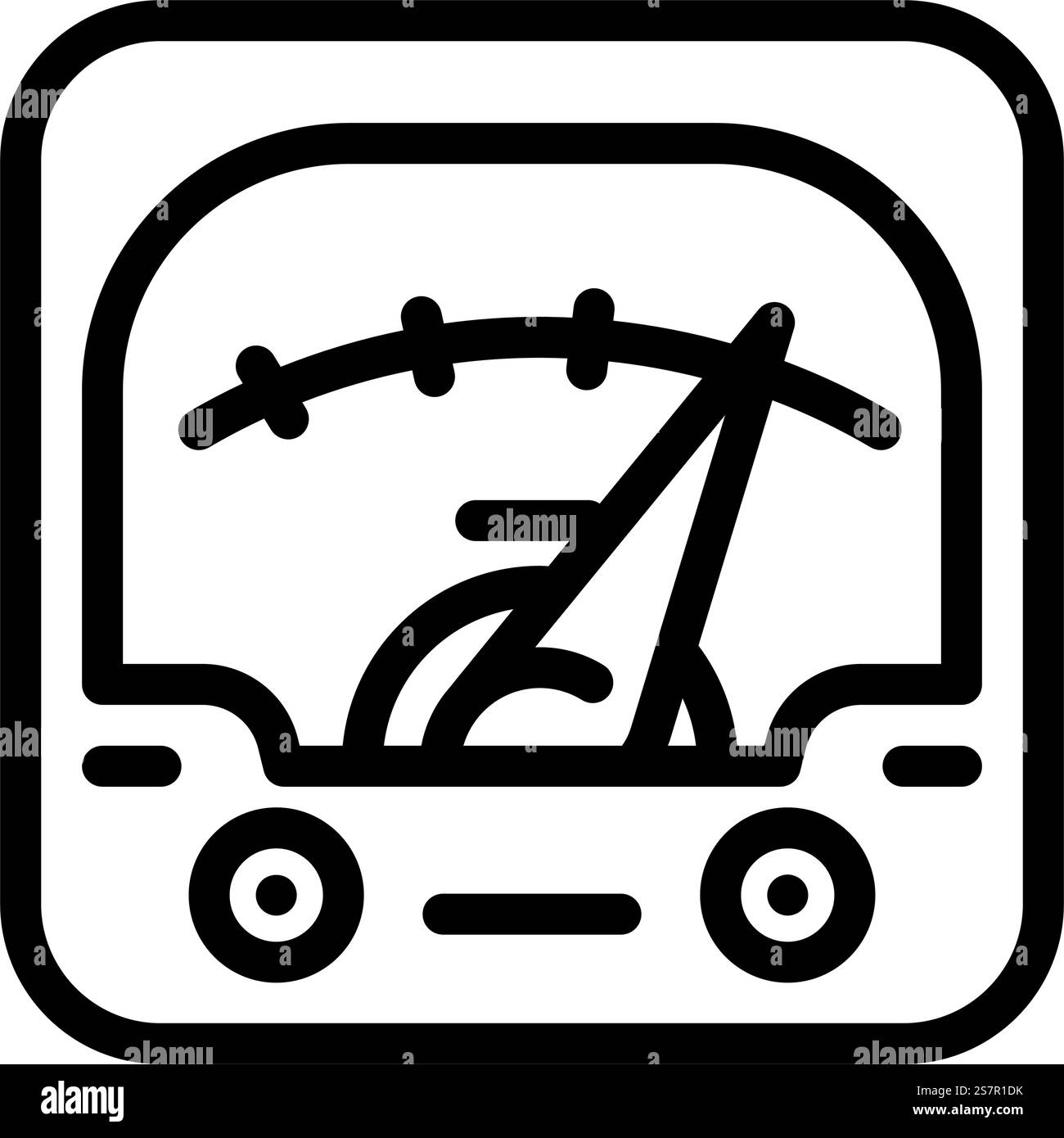 power electricity line icon vector. power electricity sign. isolated ...