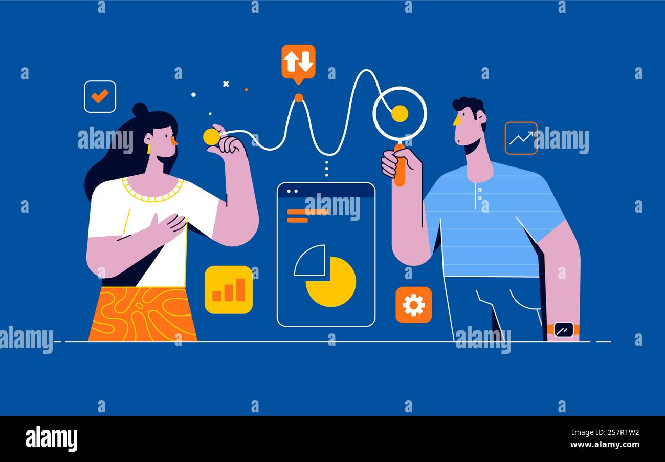 Analyzing and auditing business processes hi-res stock photography and ...