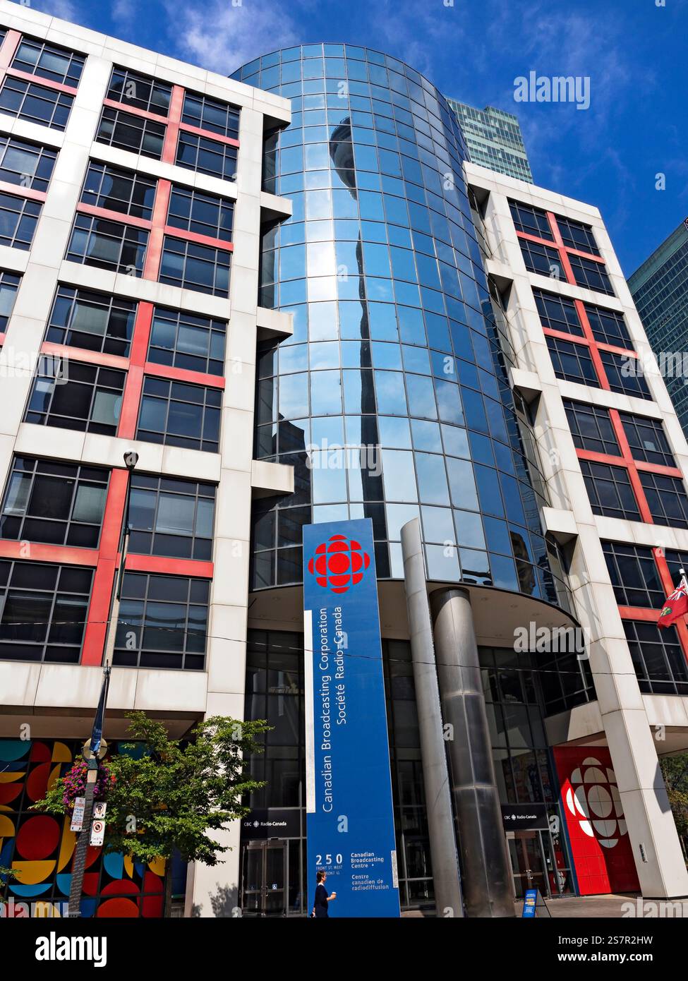 Toronto Canada / The Canadian Broadcasting Centre in Downtown Toronto ...