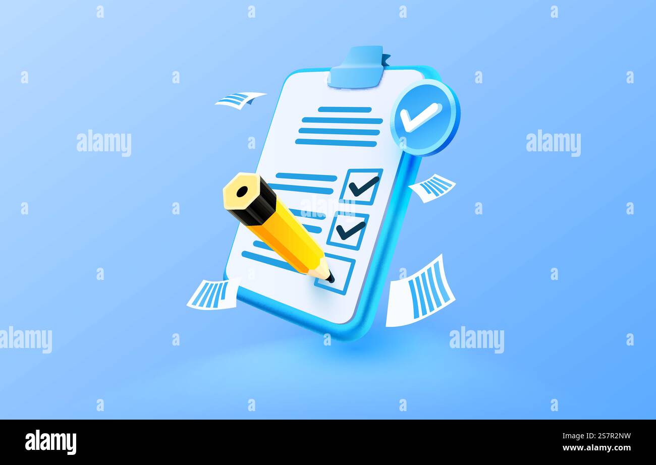 Clipboard communication, management service page, business paper ...