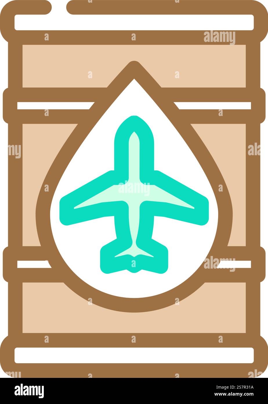fuel analysis aircraft color icon vector. fuel analysis aircraft sign ...