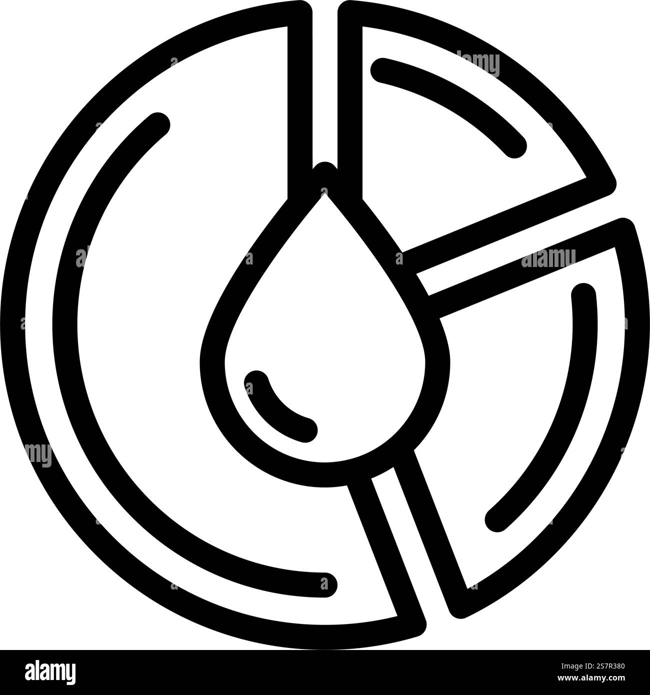 water resource management hydrogeologist line icon vector. water ...