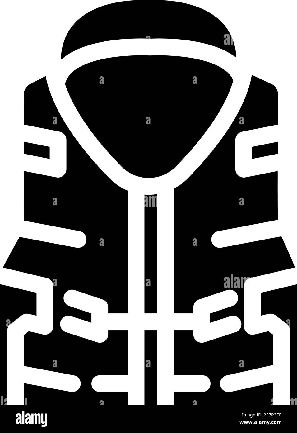 ship safety equipment marine glyph icon vector. ship safety equipment ...