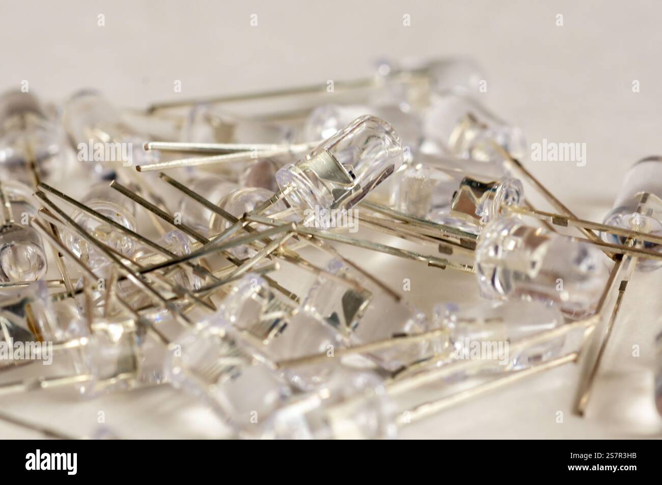 LED backlit background with dozens transparent LEDs Stock Photo - Alamy