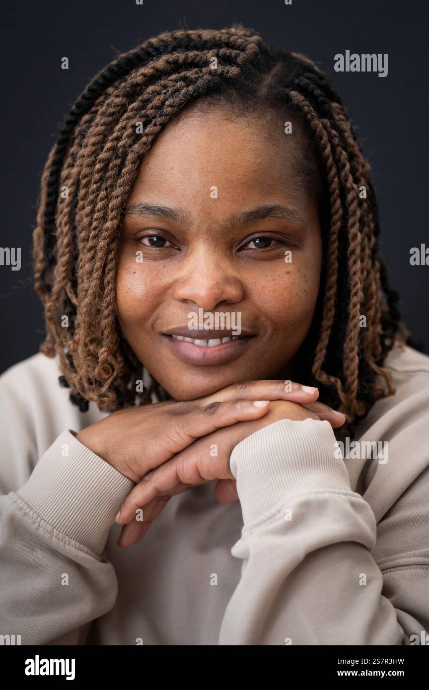 Ruvimbo Kaviya who became the first person in the UK to receive ...