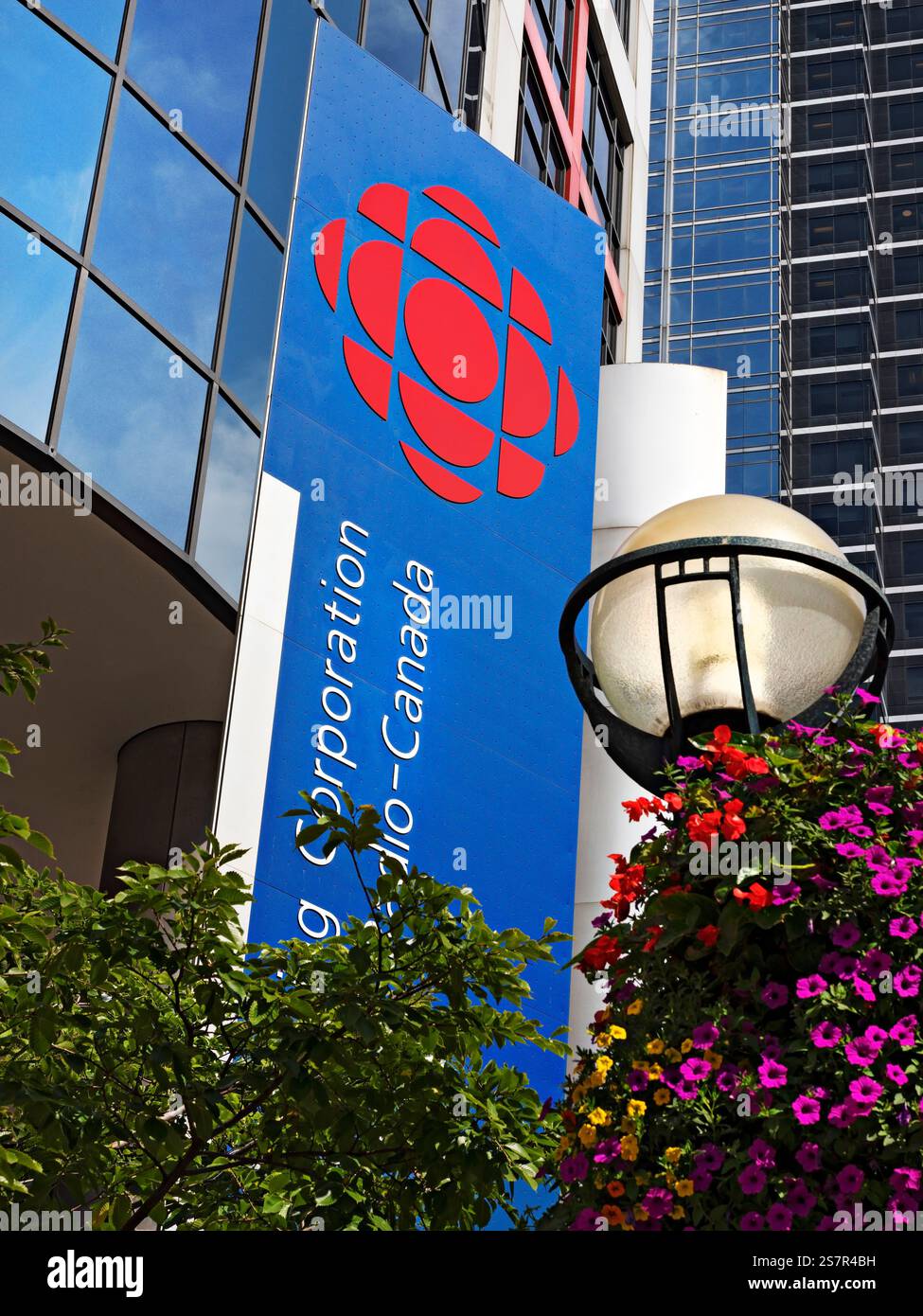 Toronto Canada / The Canadian Broadcasting Centre in Downtown Toronto ...