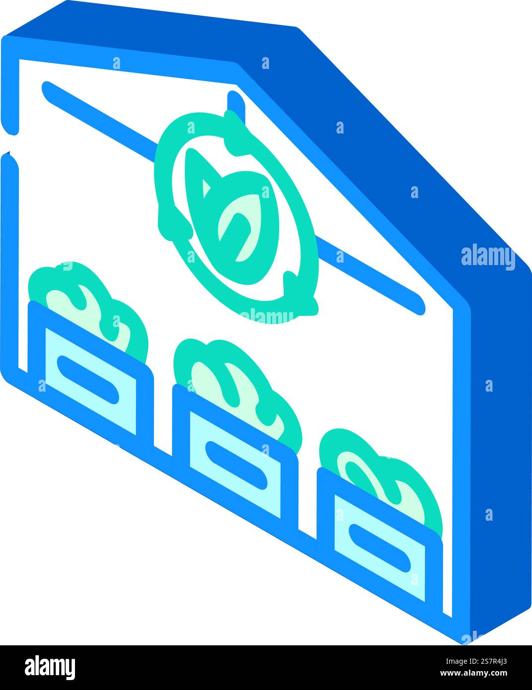 sustainable farming green living isometric icon vector. sustainable ...