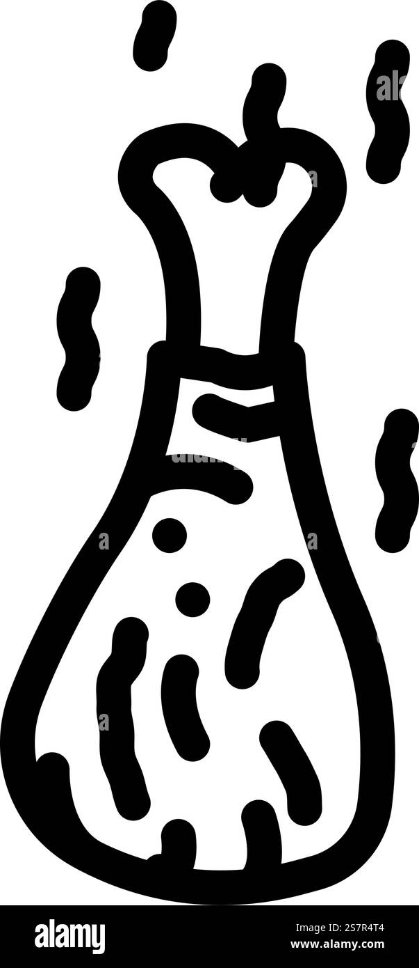 Homemade chicken ham meat Stock Vector Images - Alamy