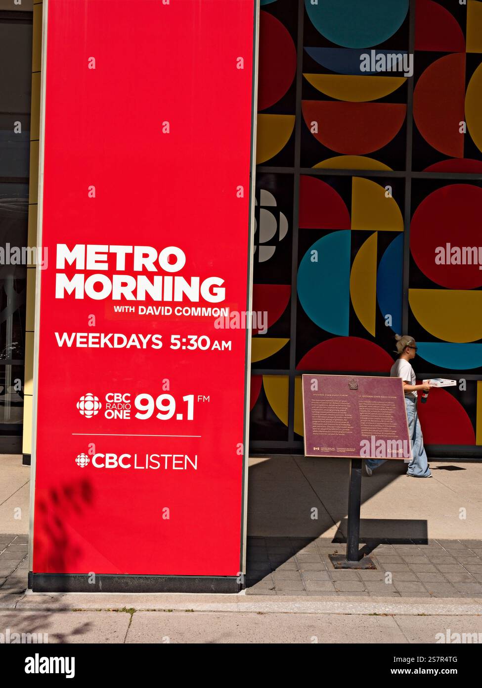 Toronto Canada / The Canadian Broadcasting Centre in Downtown Toronto ...