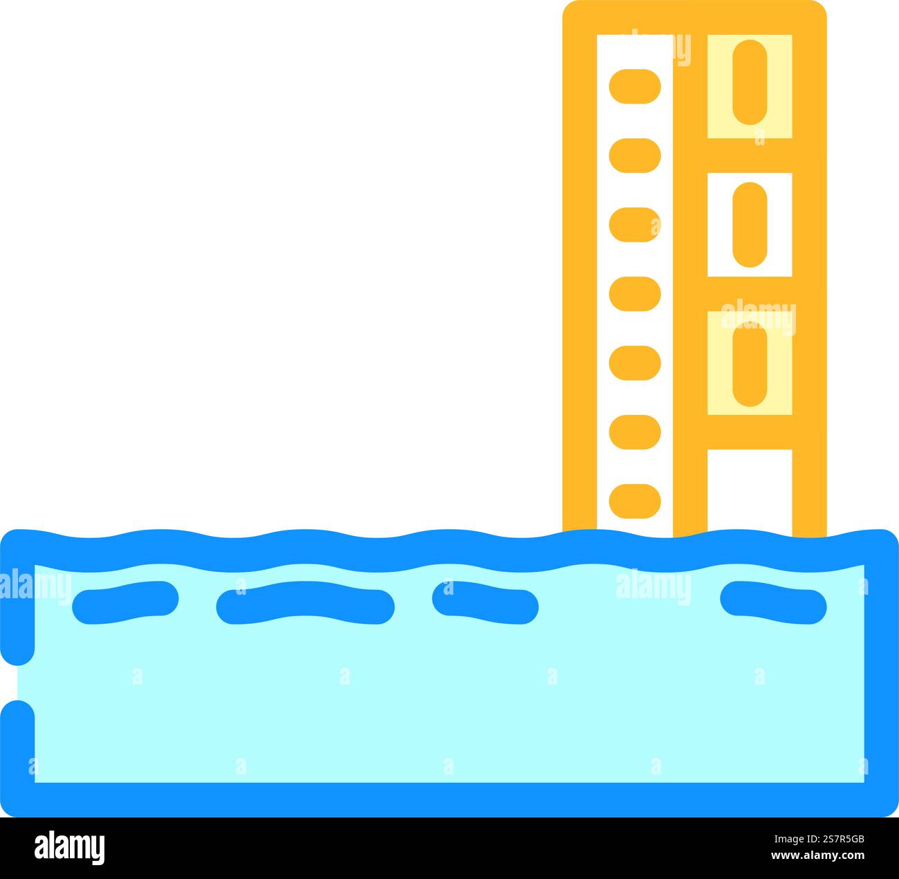 hydrology research hydrogeologist color icon vector. hydrology research ...