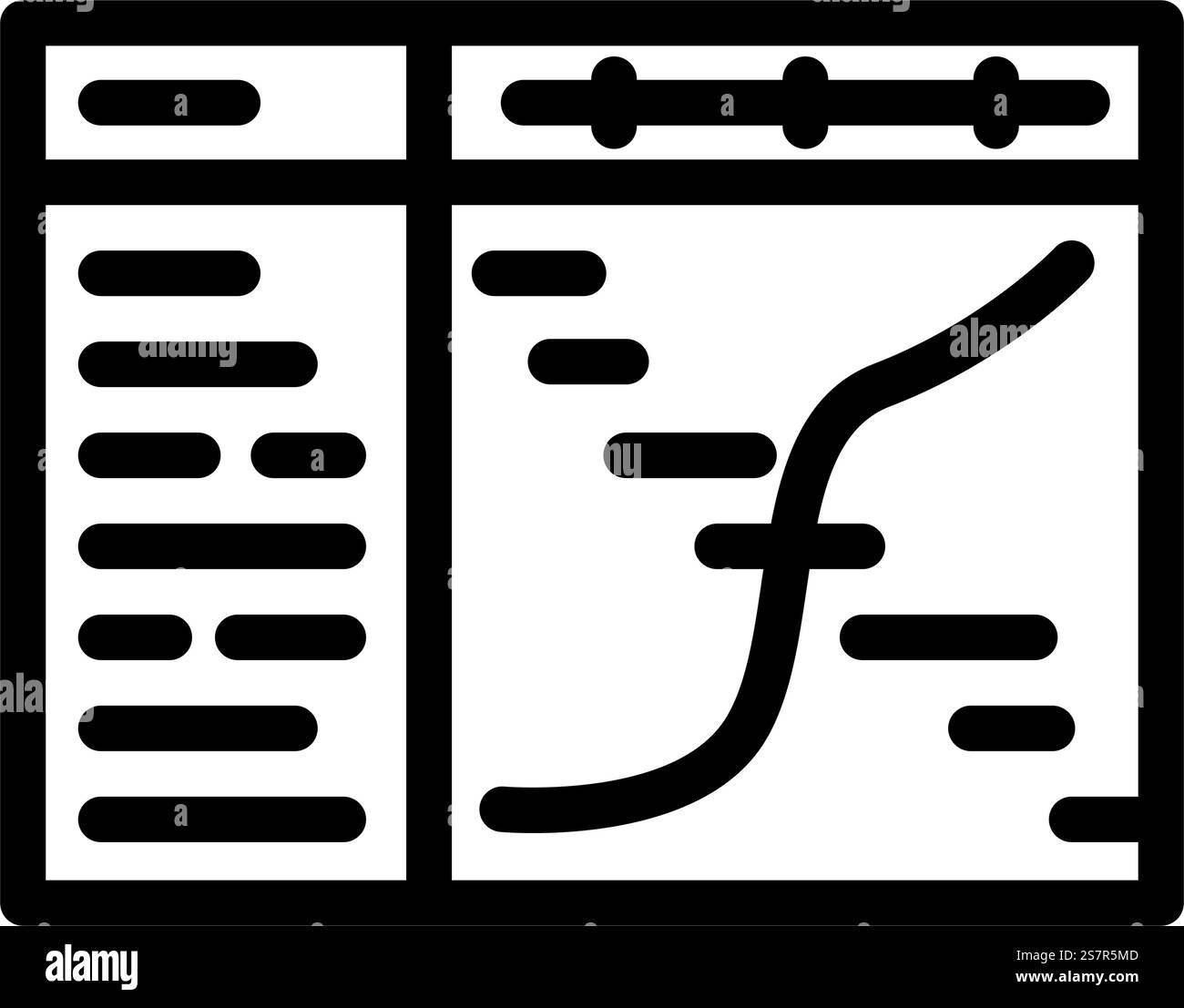 resource assessment mining line icon vector. resource assessment mining ...