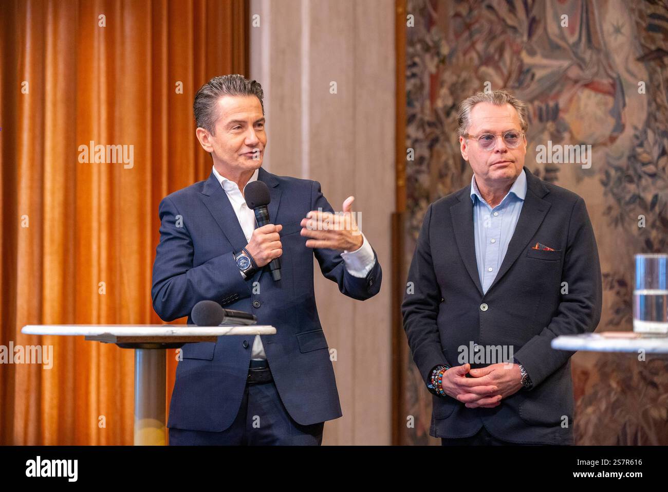 Vienna, Austria. 17th Jan, 2025. Press conference of the Opera Ball ...