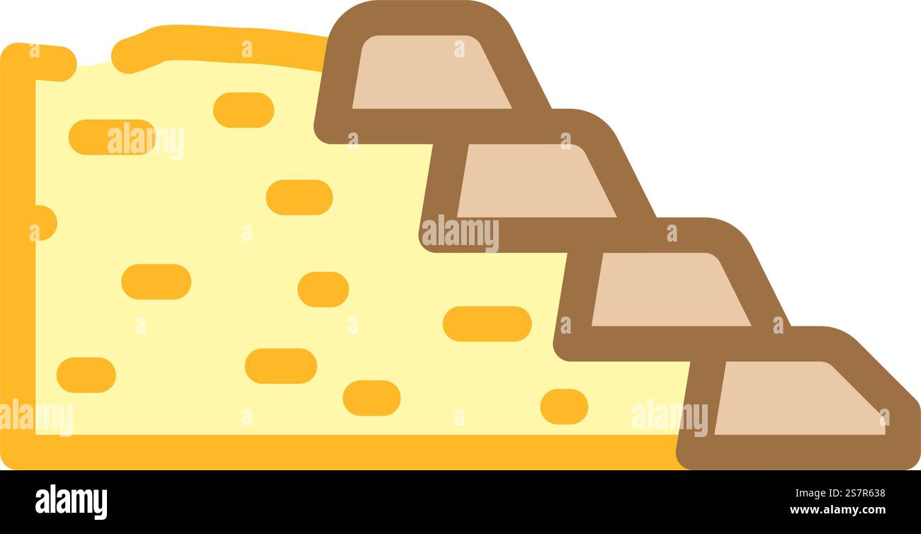 tailings management color icon vector. tailings management sign ...