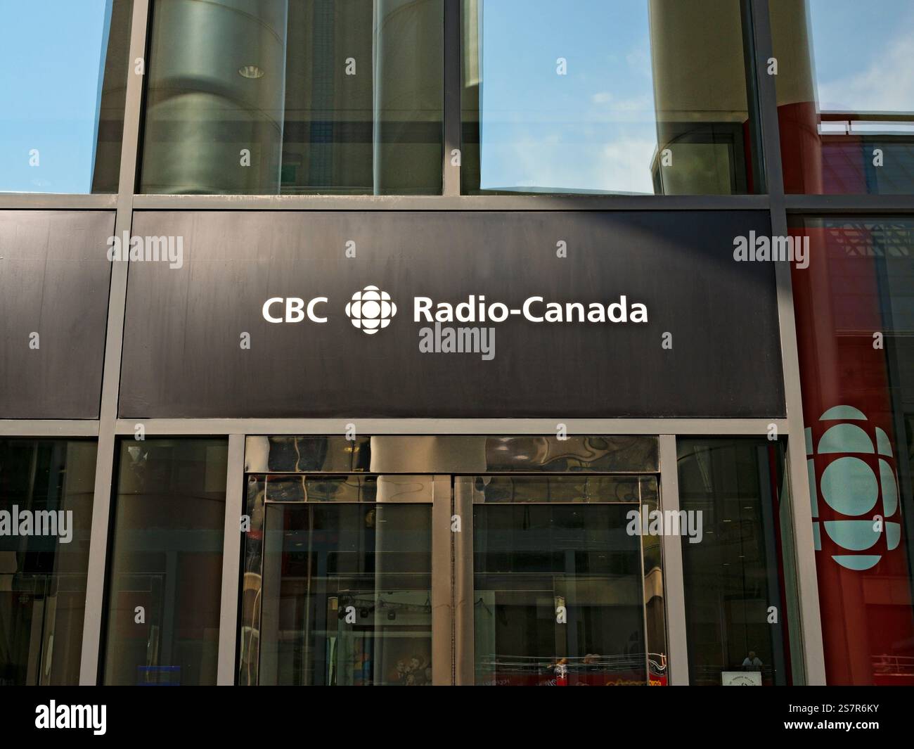 Toronto Canada / The Canadian Broadcasting Centre in Downtown Toronto ...