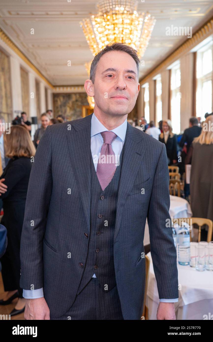 Vienna, Austria. 17th Jan, 2025. Press conference of the Opera Ball ...